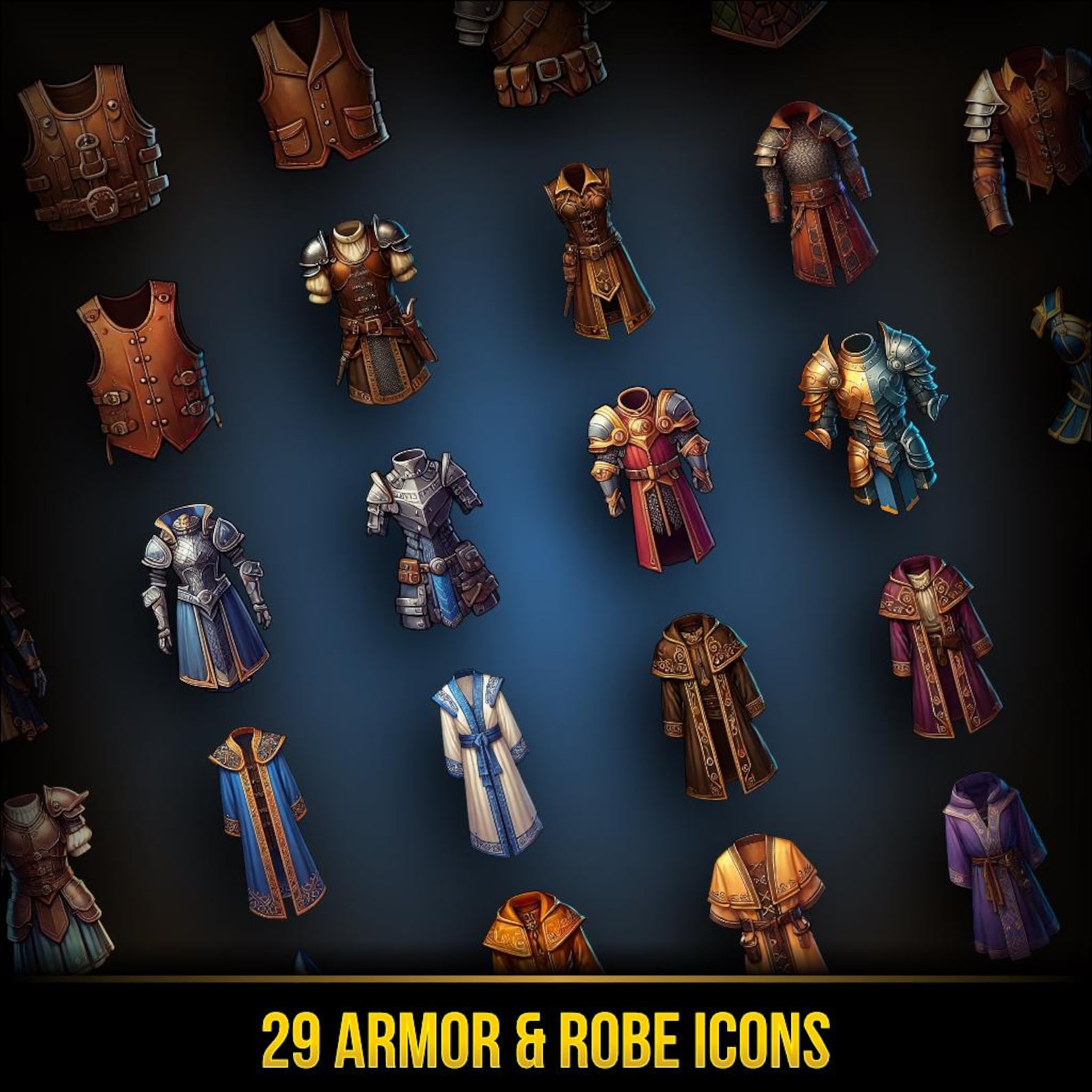 145 Fantasy RPG Game Inventory Icons Pack Vol. 5 | 512px | PNG Files - Etsy