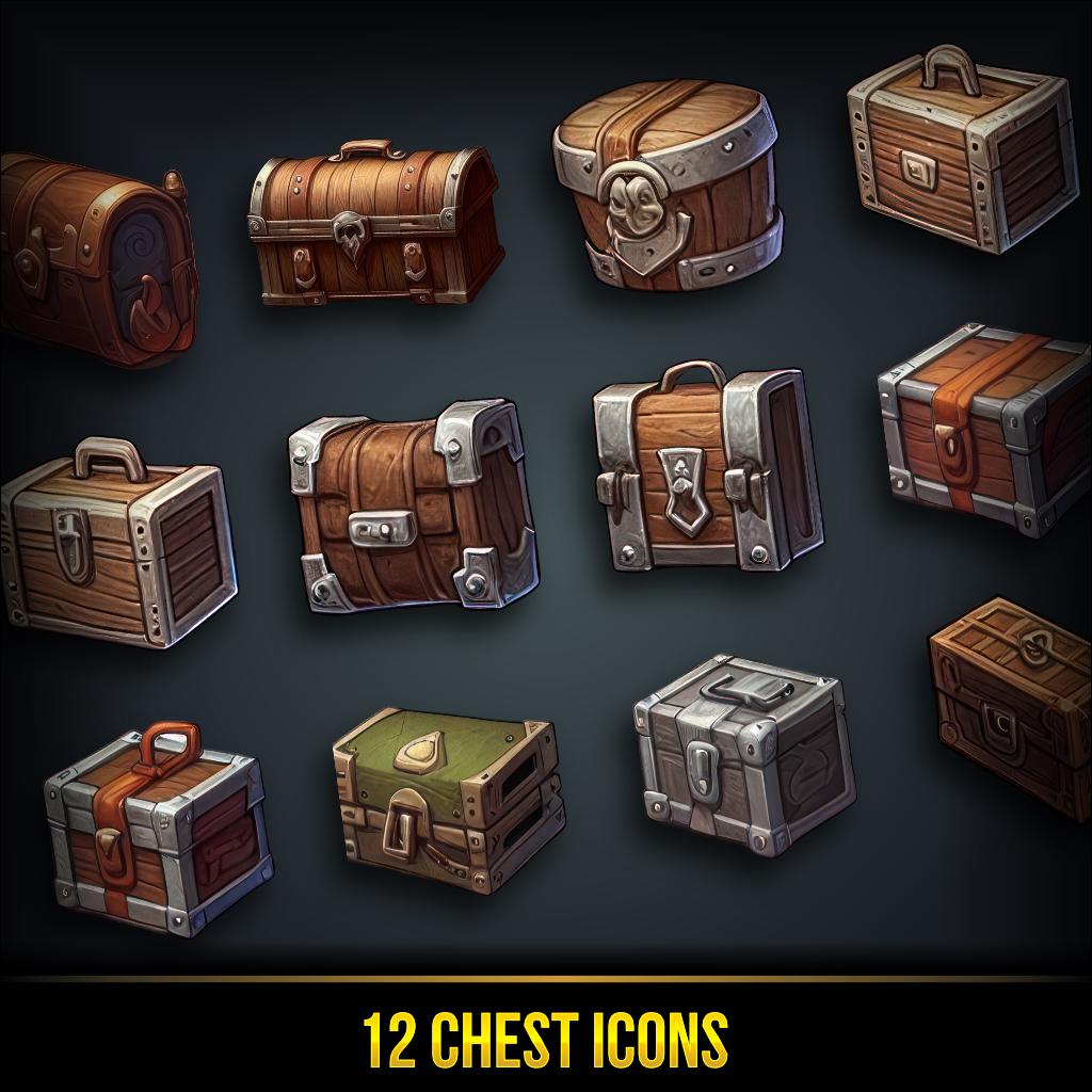 96 Fantasy RPG Inventory Icons Pack | 512px | PNG Files - Etsy