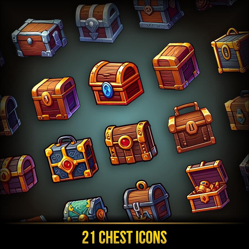 239 Fantasy RPG Game Icon Pack Vol. 3 | 512px | PNG Files - Etsy