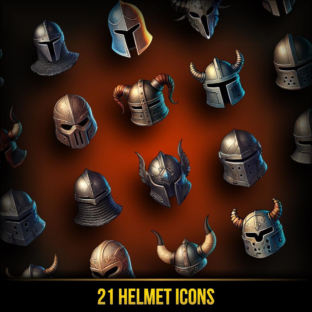 143 Fantasy RPG Game Inventory Pack Vol. 4 | 512px | PNG Files - Etsy