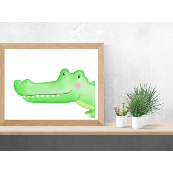 Alligator Nursery - Etsy