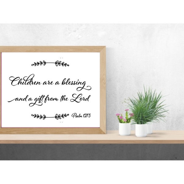 Children Blessing - Etsy