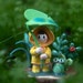 Children and Frogs on a Rainy Day Desk Buddy Clay Frog Figurine Frog ...
