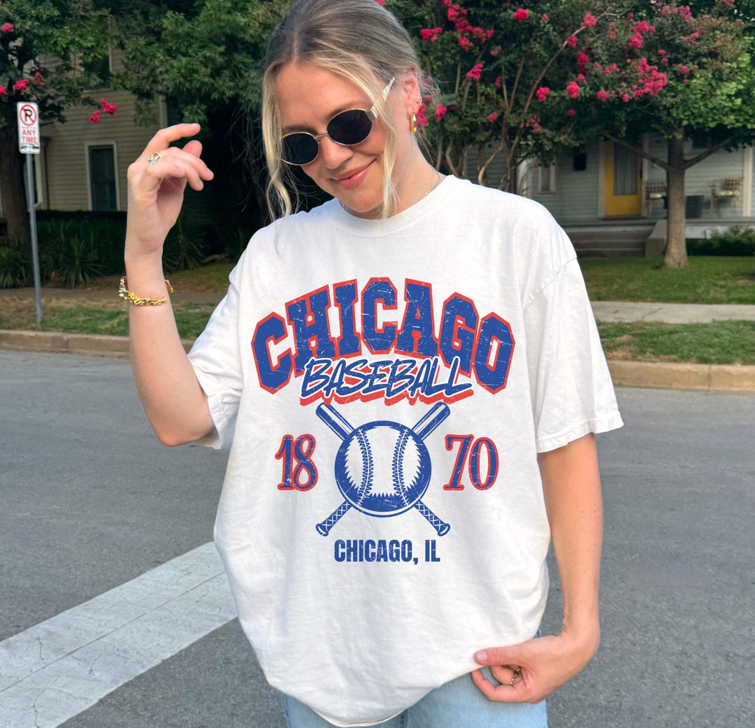 Vintage Chicago Baseball Shirt, Chicago Baseball Fan Sweatshirt ...