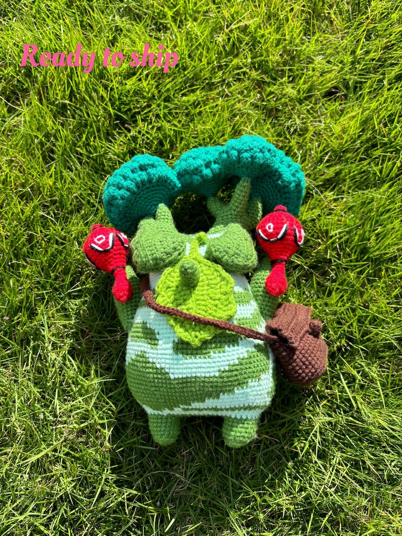 Crochet Hestu Plush: Legend of Zelda Amigurumi Doll, Maraca Shaker Gift ...