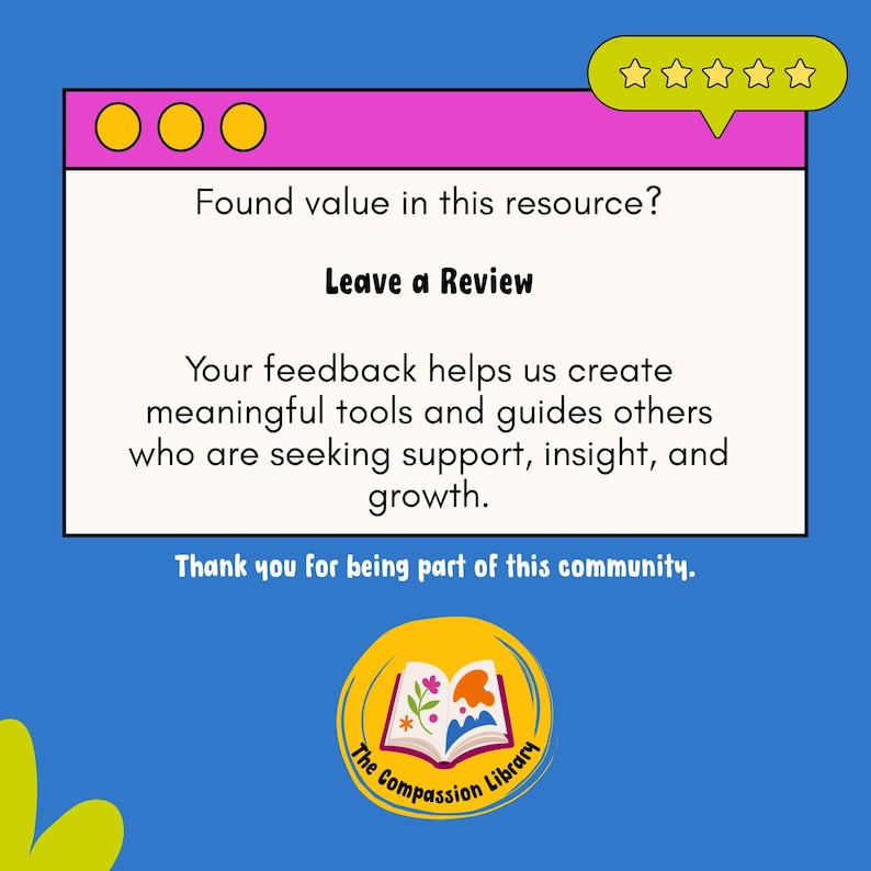 Self Compassion Workbook PDF | Heal Inner Critic, Build Self Worth ...
