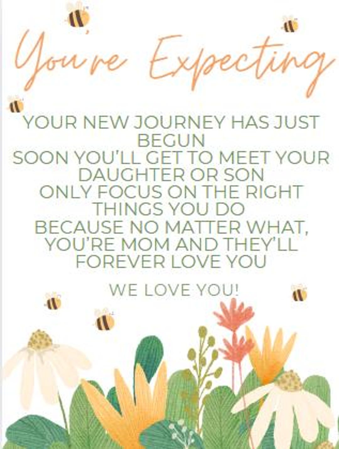 You're Expecting Celebration Sign or Banner - Etsy