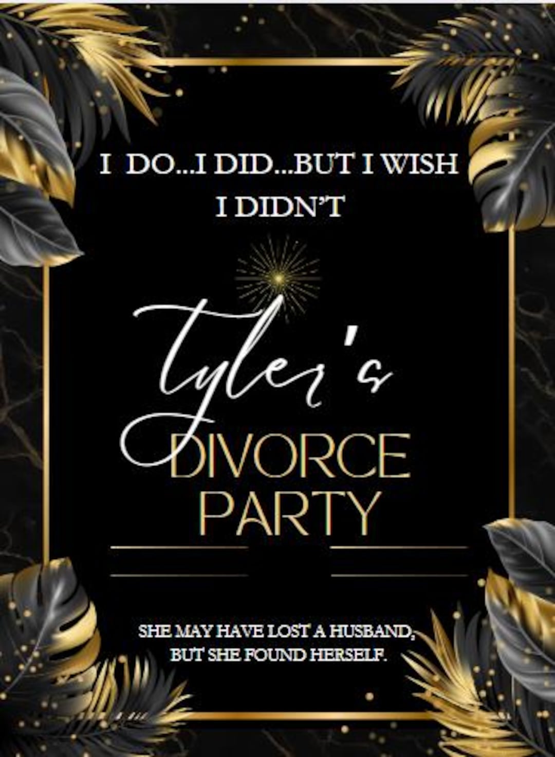 Divorce Party Sign - Etsy