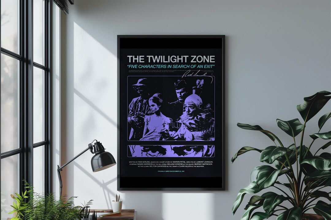 Twilight Zone Five Characters in Search of an Exit Digital Art File ...