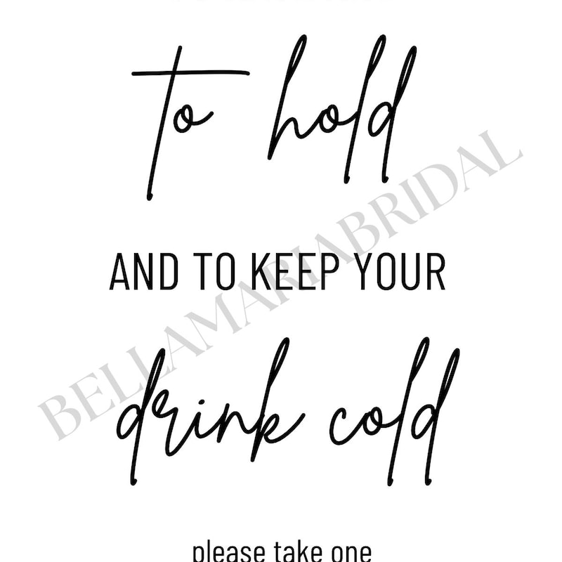 Cold Drinks Sign - Etsy