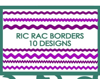 Rick Rack Svg - Etsy Australia