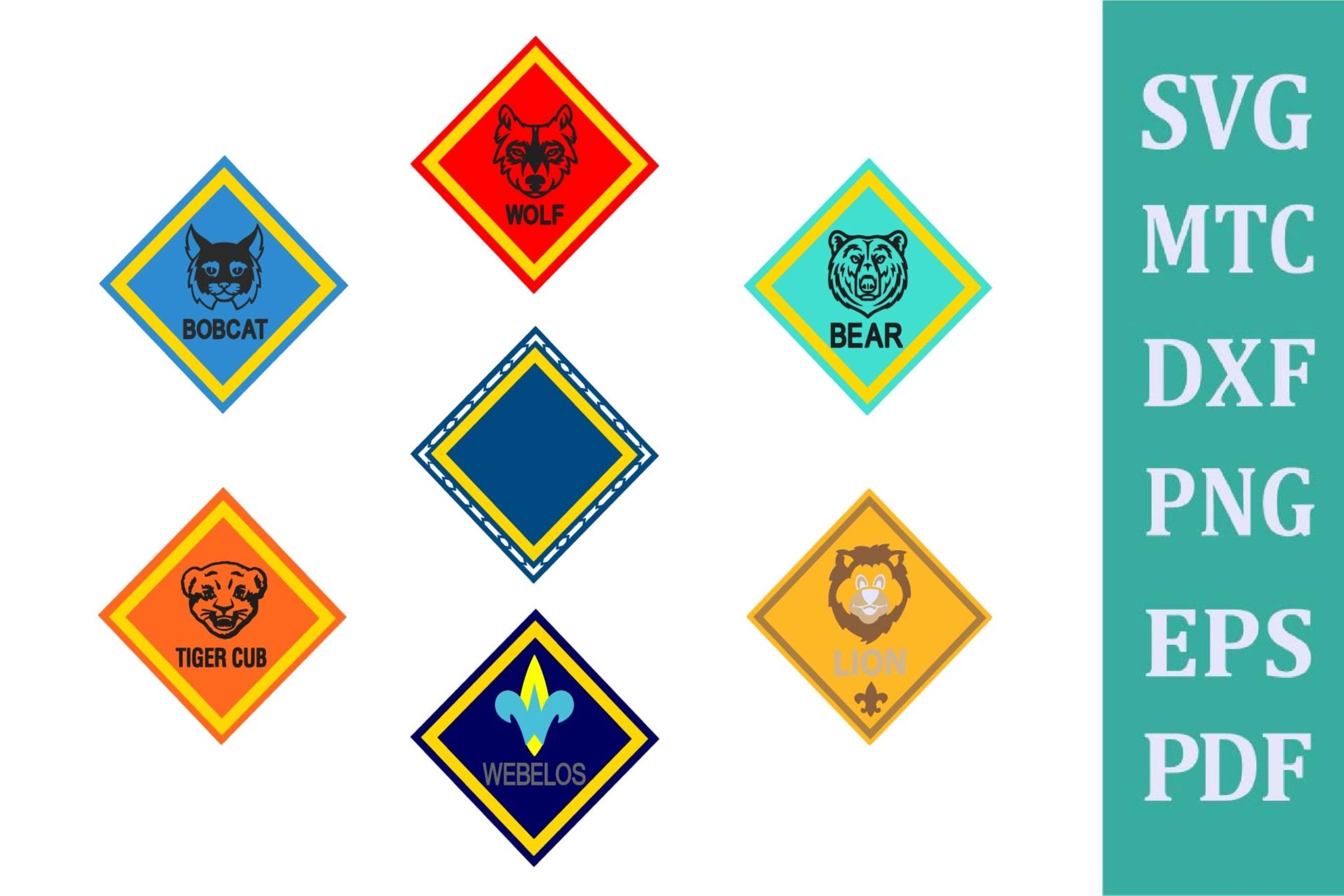 SVG Cut File Scouting for Boys Bundle Cut Files MTC SCAL - Etsy