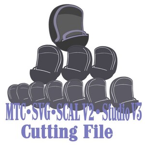 SVG Cut File Bundle Haunting Mansion Doom Buggy MTC SCAL Silhouette ...