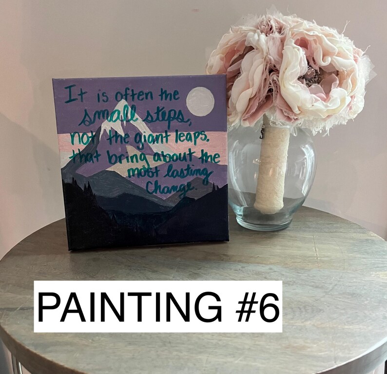 Inspirational/motivational Painting - Etsy