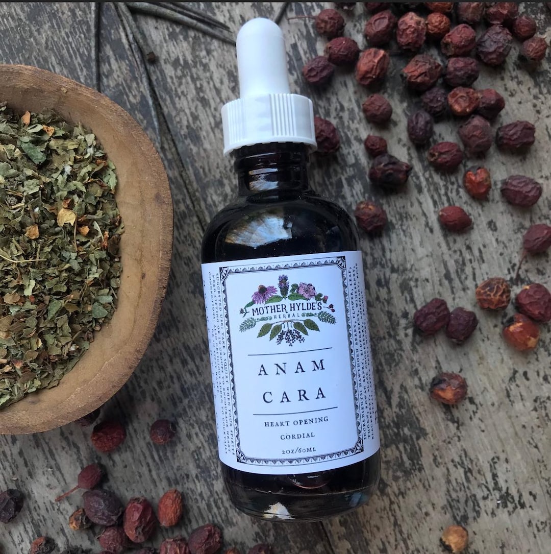 Anam Cara Heart Opening Cordial Hawthorn Berries Flowers Roses Herbal ...