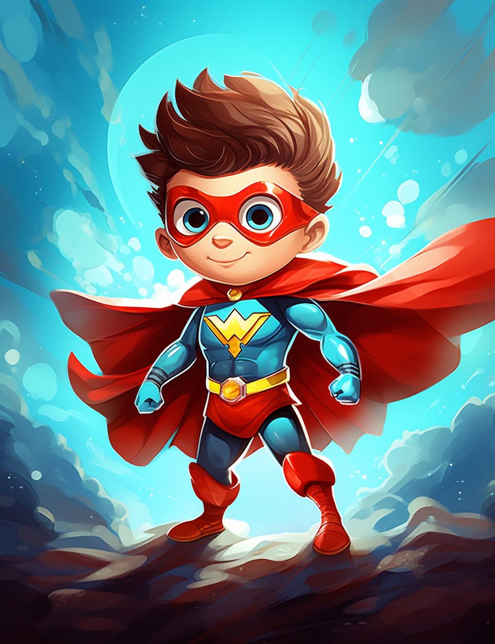 Superhero Coloring Book for Kids – Action-packed Adventures! Set of 20 ...