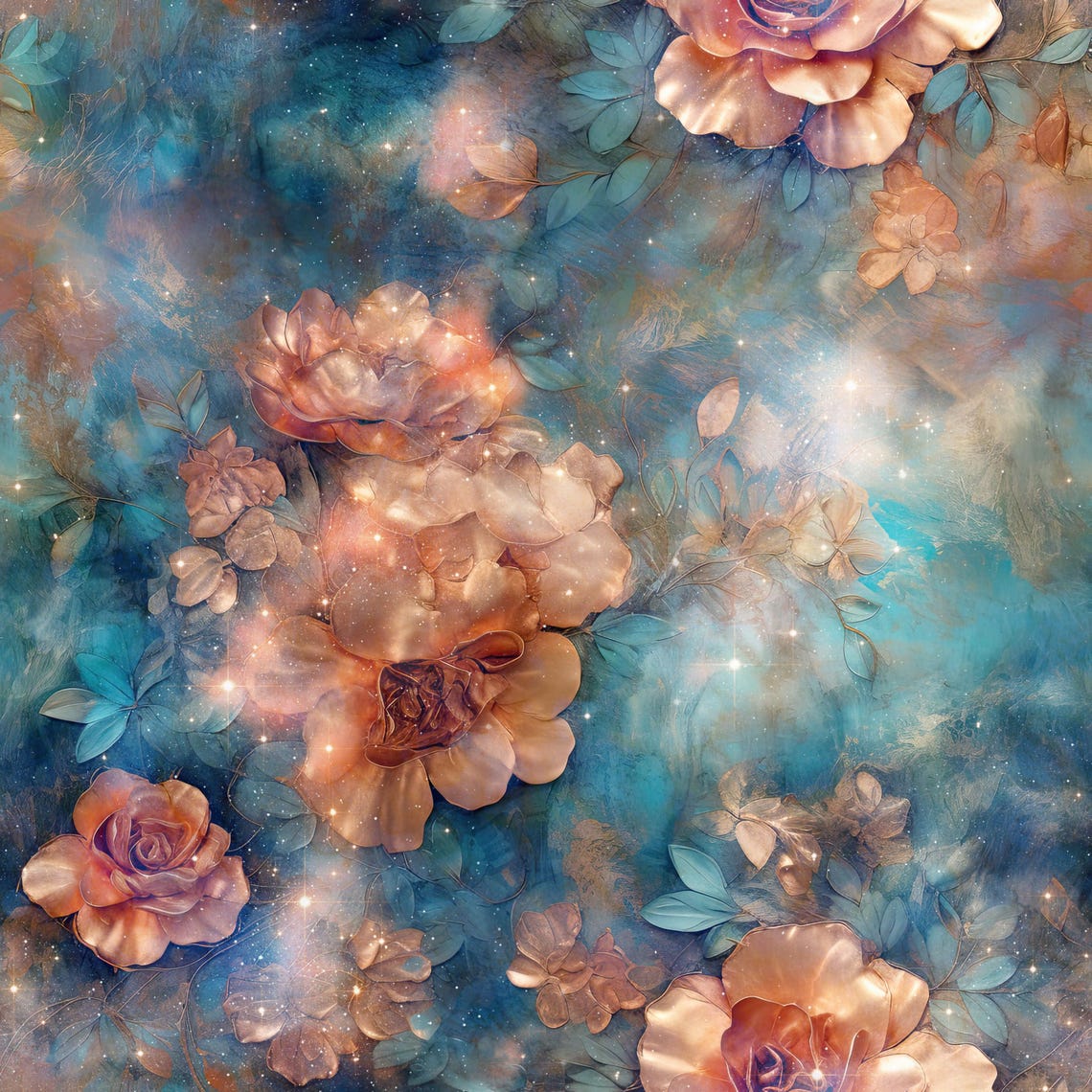 Vintage Fantasy Background Paper - Etsy