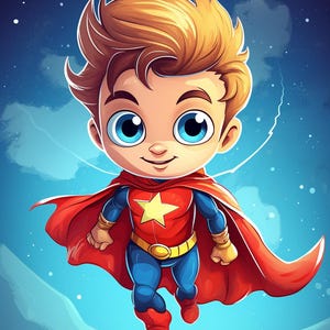 Superhero Coloring Book for Kids – Action-packed Adventures! Set of 20 ...