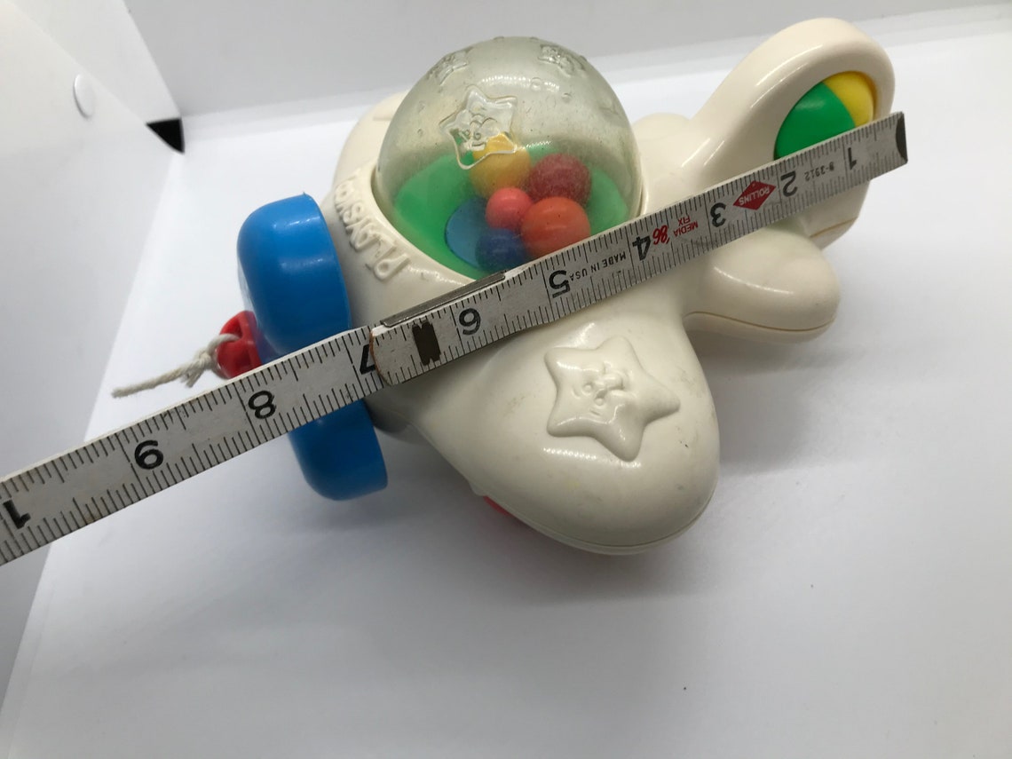 1988 Playskool Popping Airplane Pull Toy - Etsy