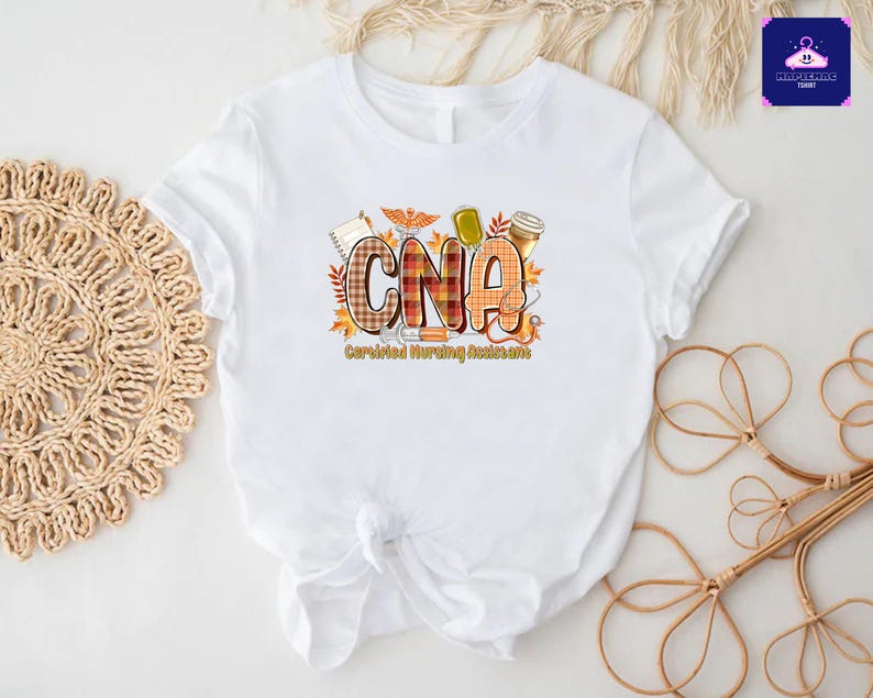 Fall CNA Shirt, Thanksgiving Nurse Life Tee, Autumn Nursing Apparel - Etsy