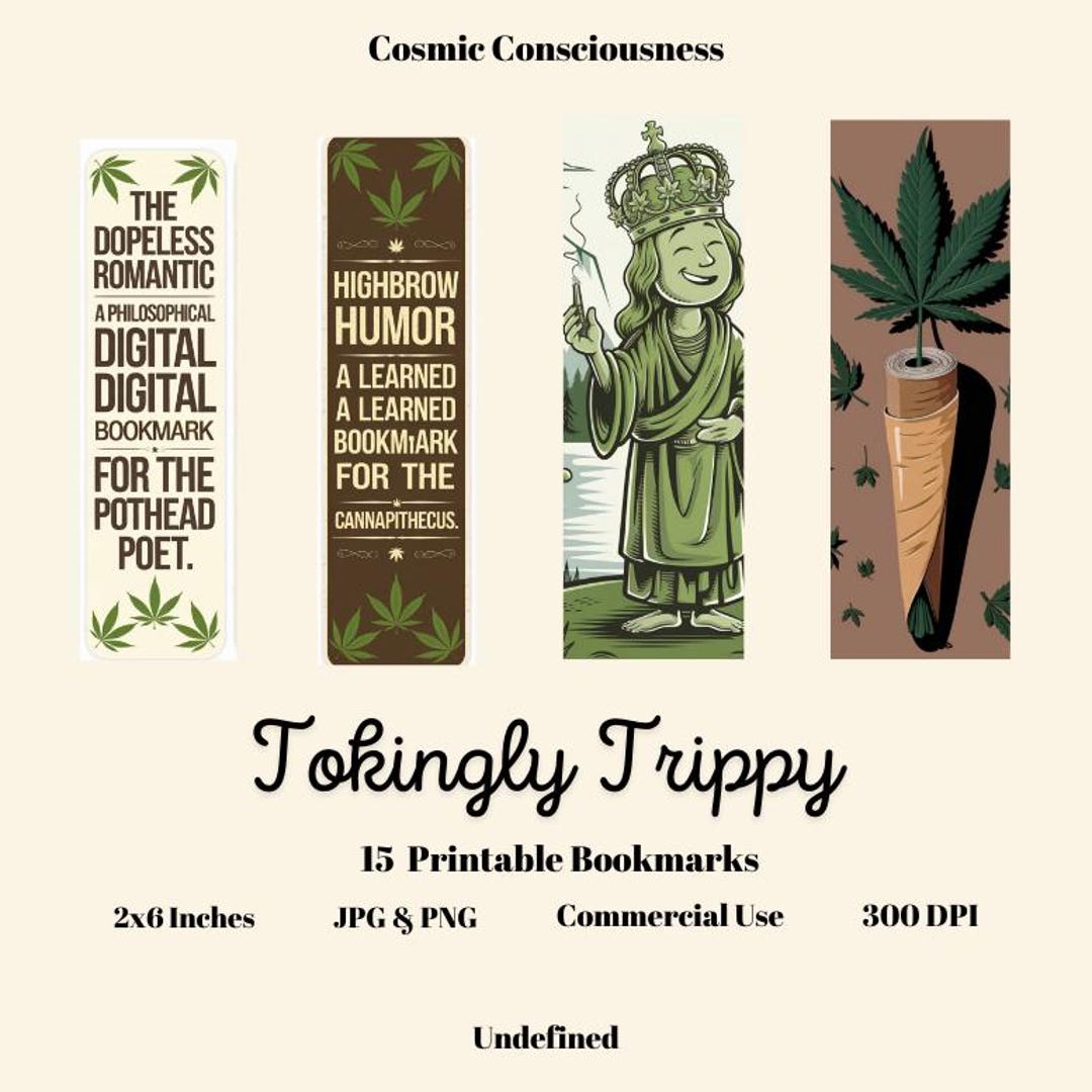 Tokingly Trippy: Limited Edition Set of 15 Instant Download Printable ...