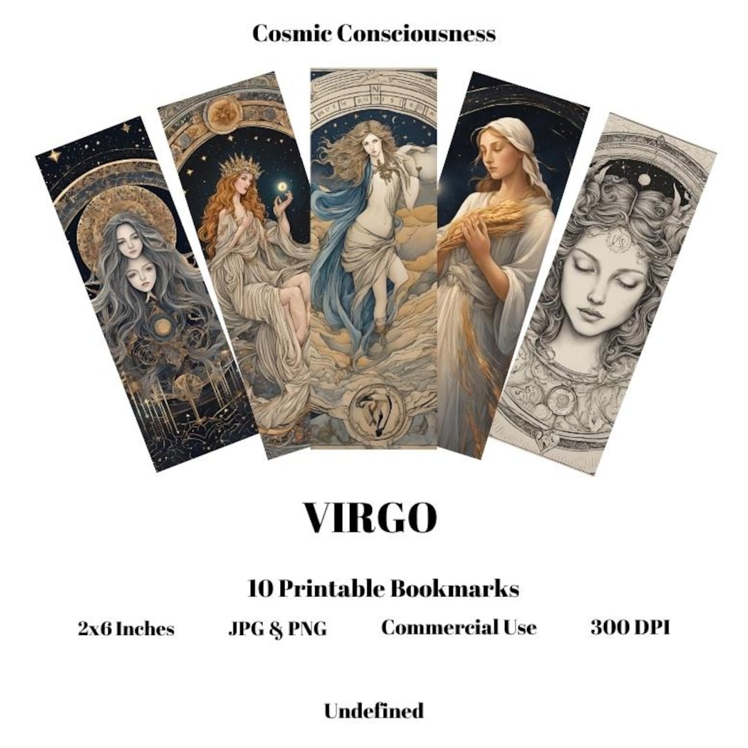 Virgo Digital Bookmarks: Organized Perfection for the Discerning ...