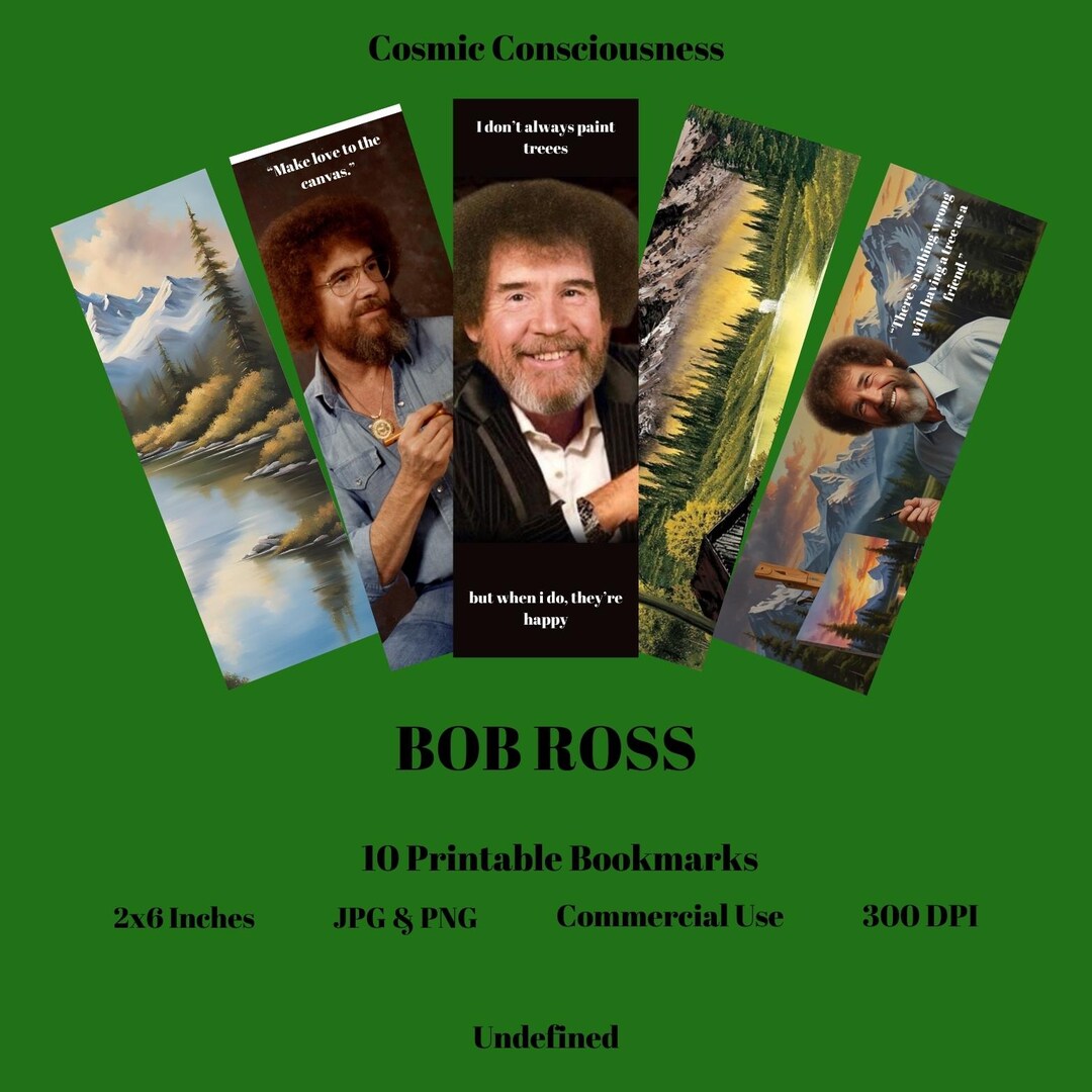 Bob Ross: the Cosmos Collection Make Love to the Canvas, A Limited ...