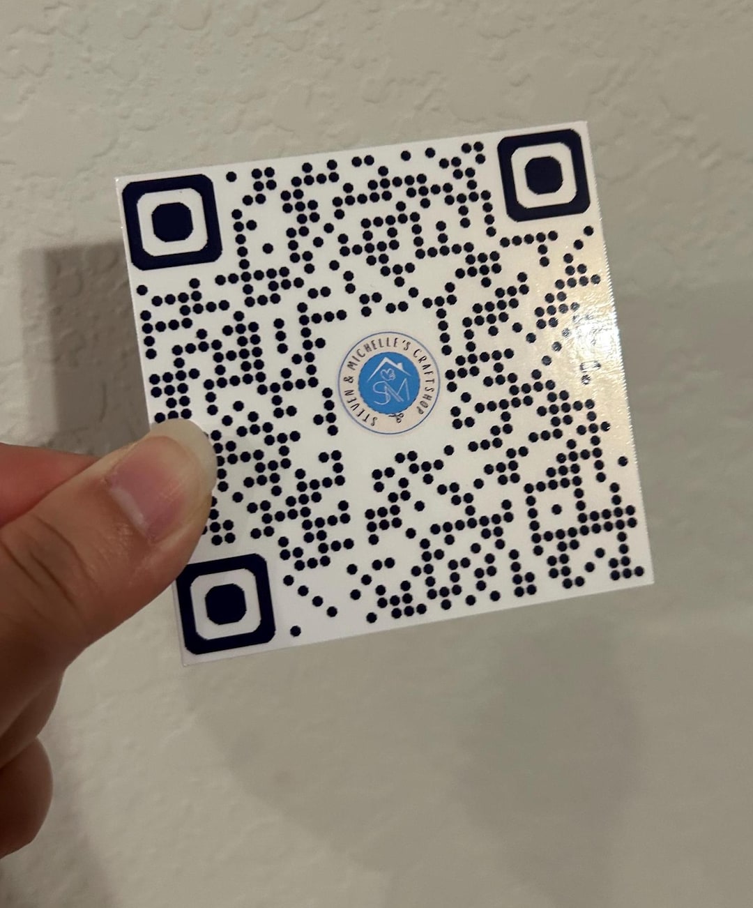 Custom QR Code Vinyl Stickers, Perfect for Businesses & Promotions - Etsy