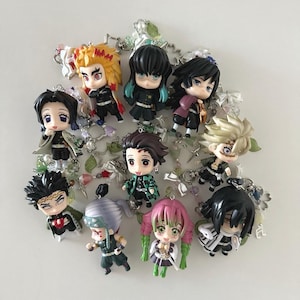 Demon Slayer Keychains - Etsy