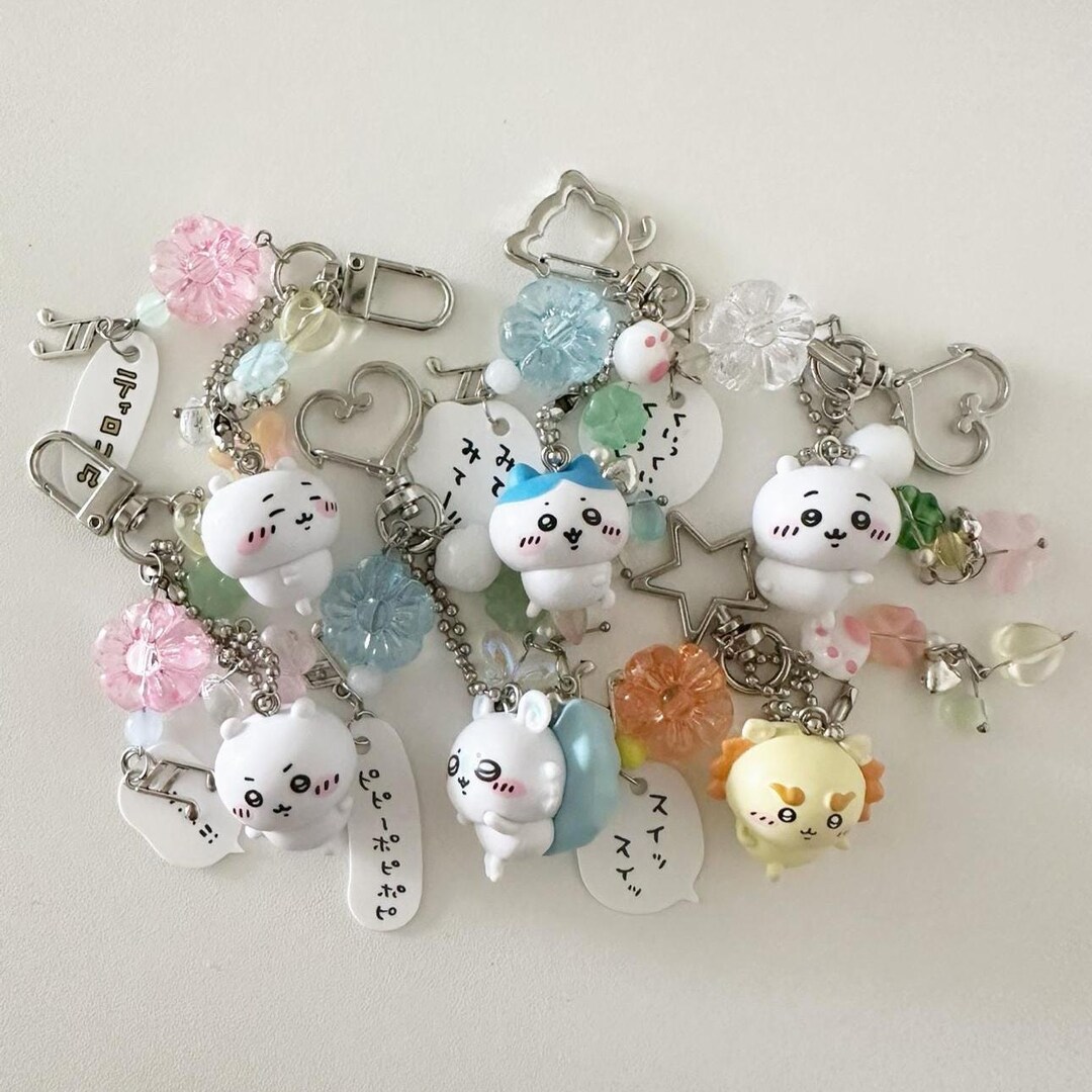 Chiikawa Mini Keychains - Etsy