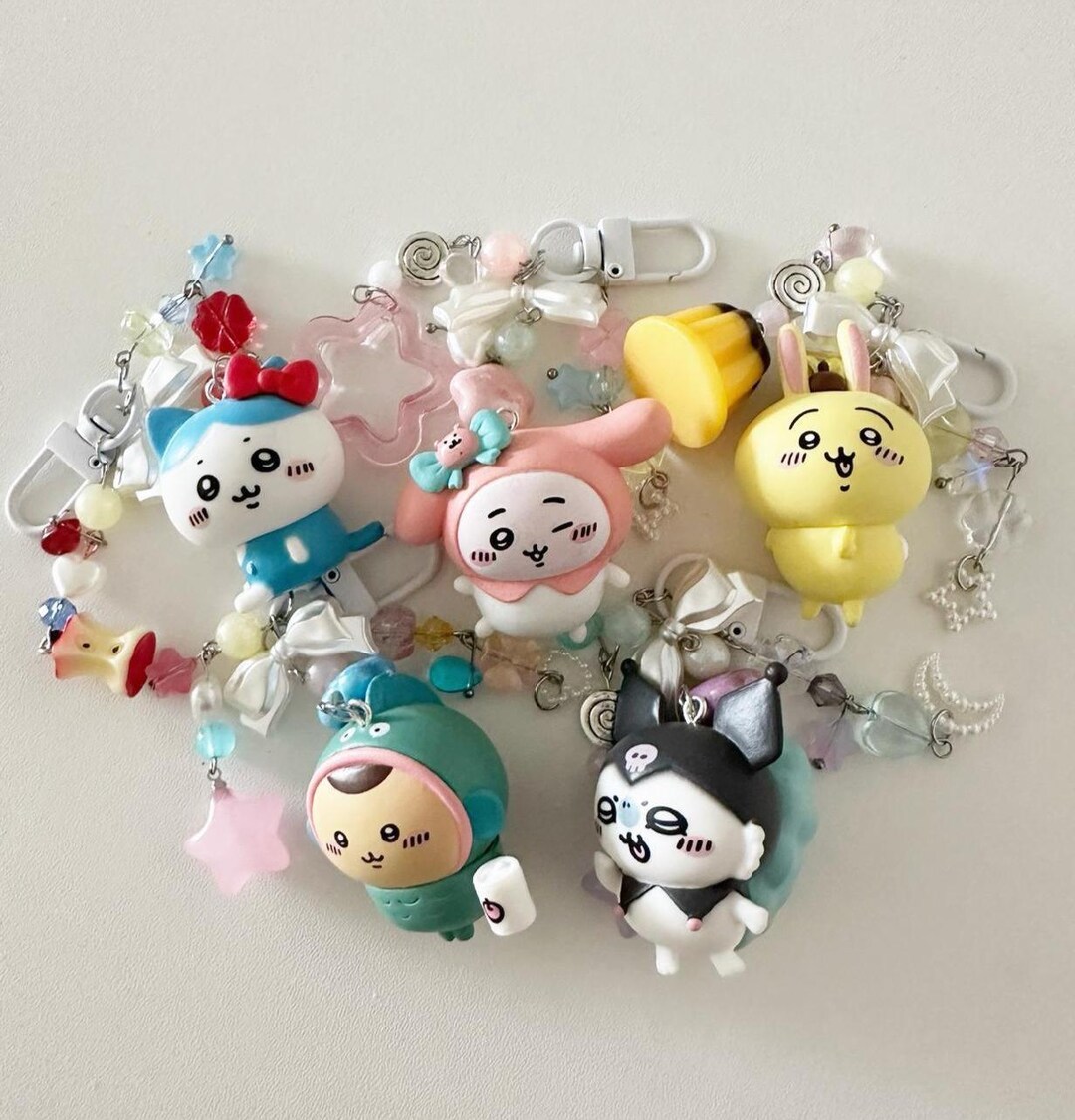 Chiikawa Sanrio Keychains Ver. 1 - Etsy