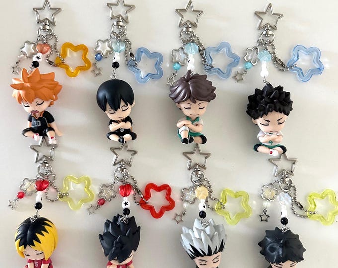 Haikyuu Sitting Keychains - Etsy