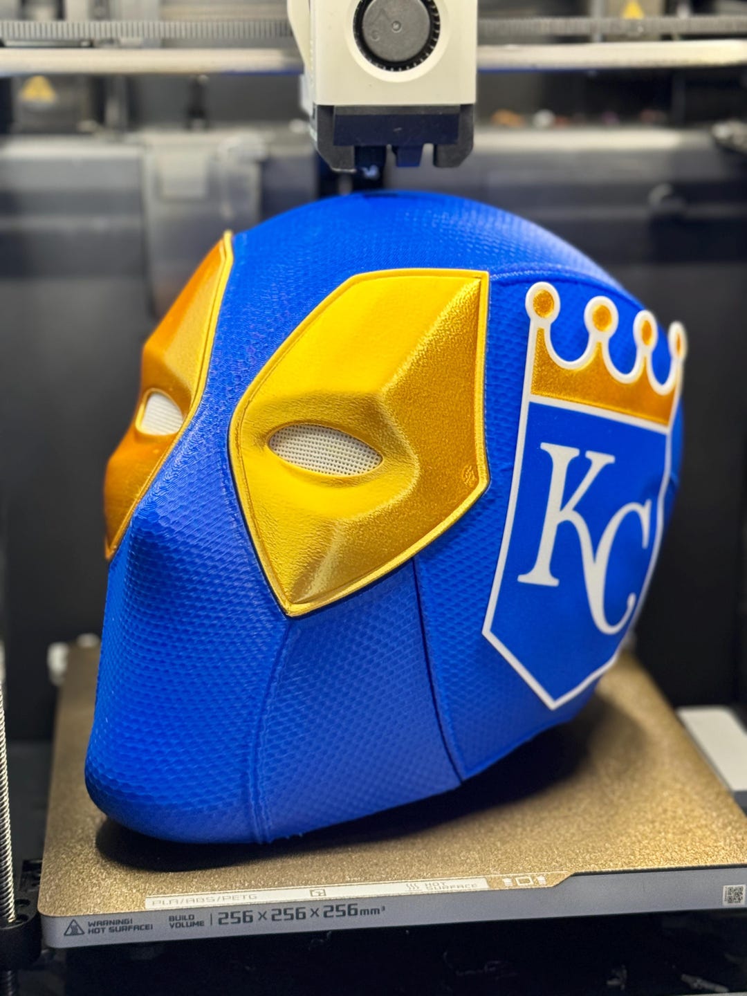 Kansas City Baseball Themed Deadpool Mask - Etsy