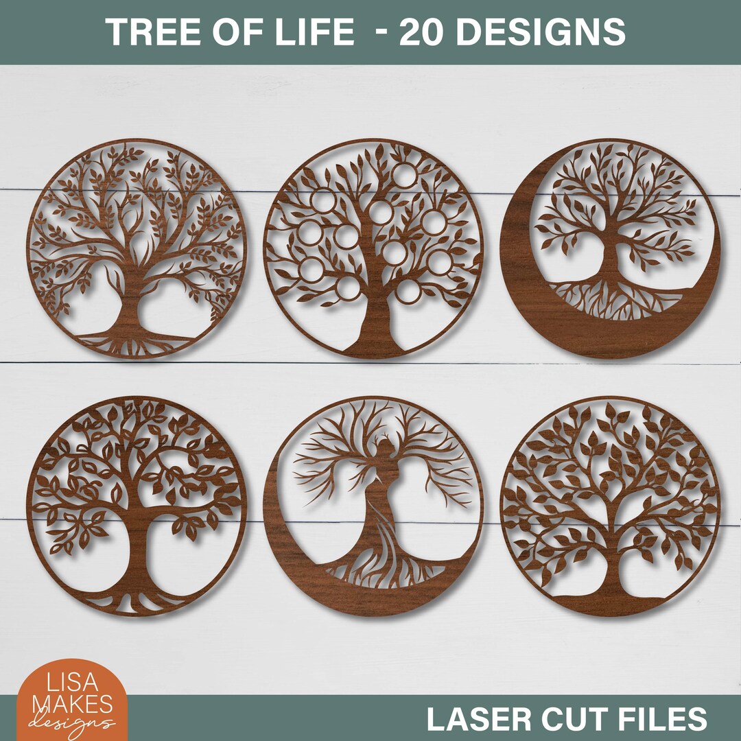 Tree of Life Svg Family Tree Svg Png Life Tree Laser Cut Files Goddess ...