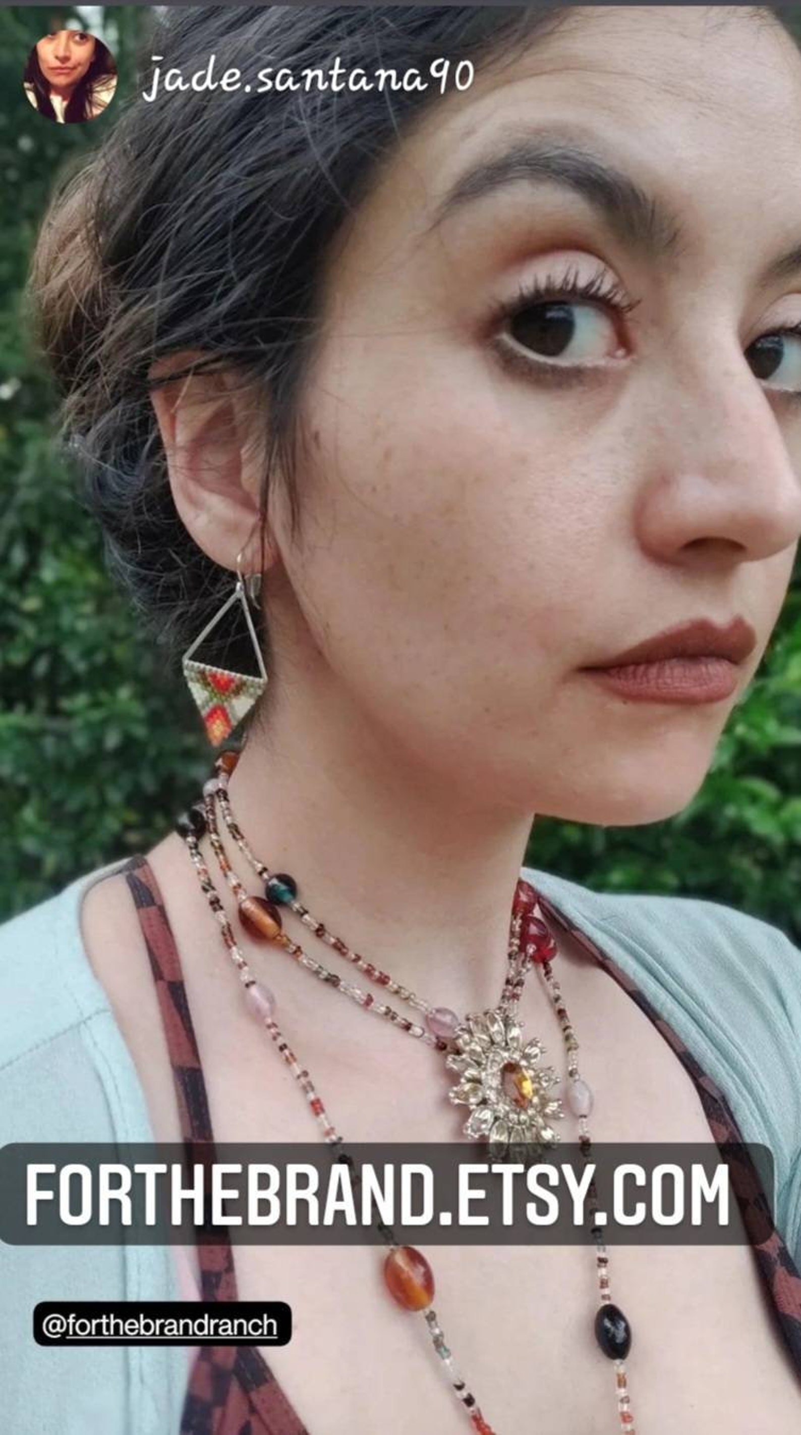 Apache Sky Beaded Earrings - Etsy