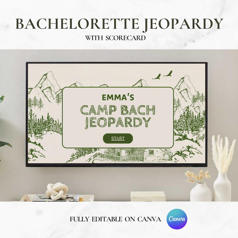 Camp Themed Jeopardy - Etsy