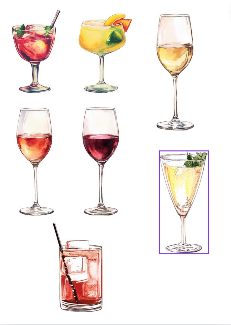 Customizable Drinks Menu Template. Signature Drinks Sign Template. Easy ...