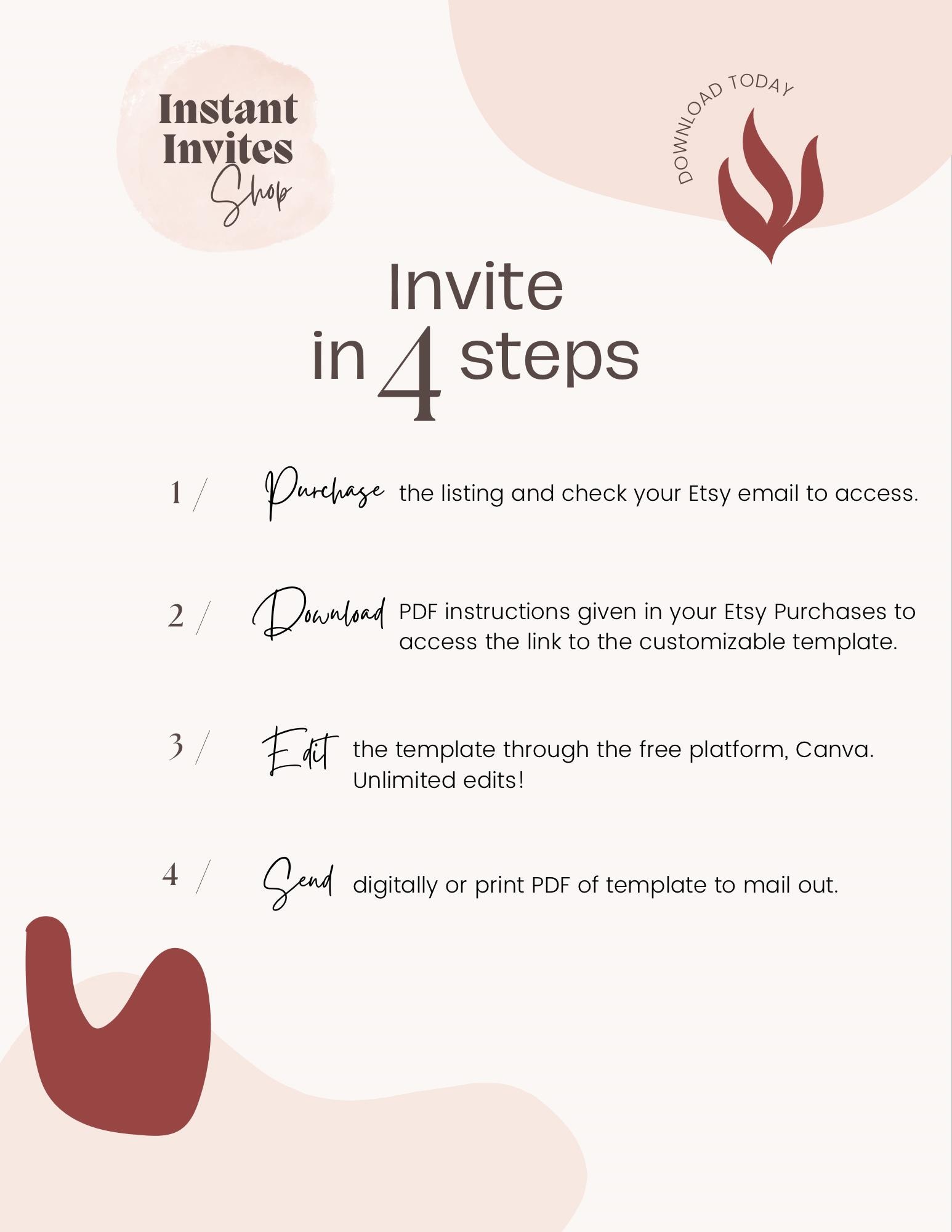 Bach Weekend Itinerary Editable Template Handwritten, Party Weekend ...