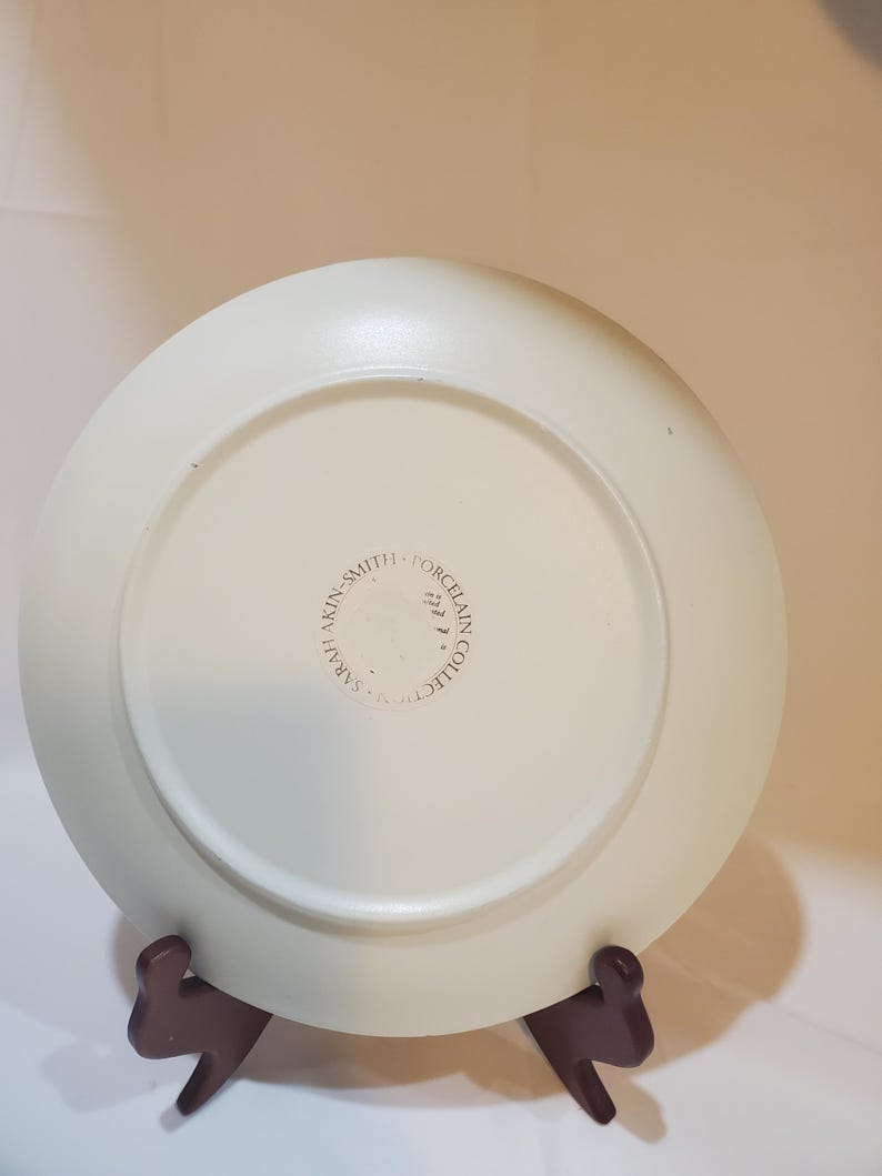 Sarah Akin Smith Collector Plate - Etsy