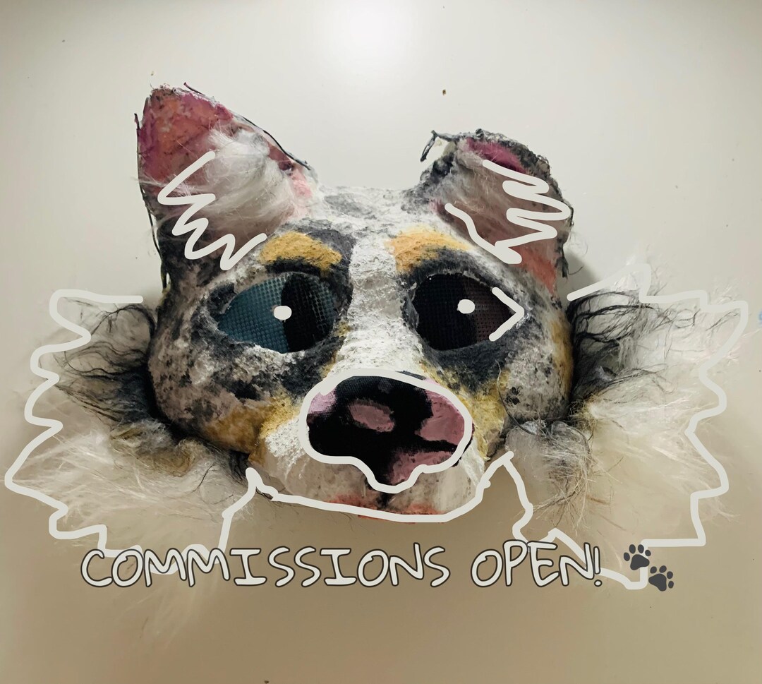 OPEN- MASK COMMISSIONS! Cat Mask - Customization Custom Masks ...