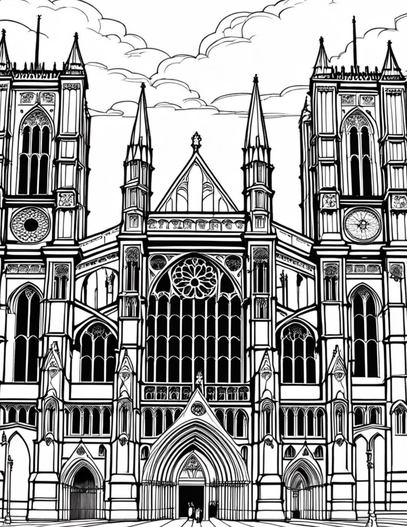20 London Coloring Pages | Printable UK Cityscape Art | London ...