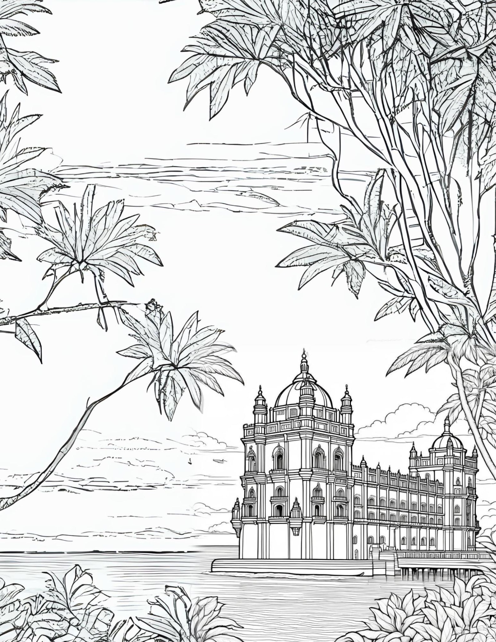 Lisbon Portugal Coloring Pages, 25 Pages Coloring Book of Lisbon ...