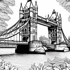 20 London Coloring Pages | Printable UK Cityscape Art | London ...