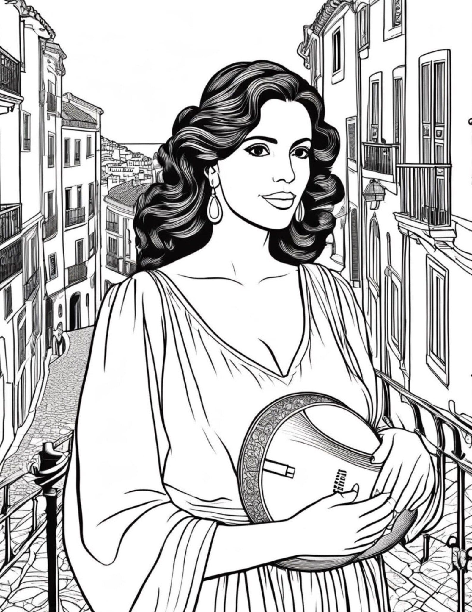 Lisbon Portugal Coloring Pages, 25 Pages Coloring Book of Lisbon ...