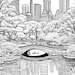 20 NYC Coloring Pages | Printable New York City Art | NYC Landmarks ...