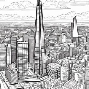 20 London Coloring Pages | Printable UK Cityscape Art | London ...