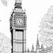 20 London Coloring Pages | Printable UK Cityscape Art | London ...