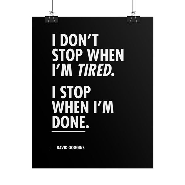 David Goggins Home - Etsy