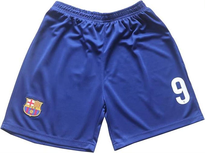 Lewandowski #9 Barcelona Kids Football Kit – Full Set With Jersey ...