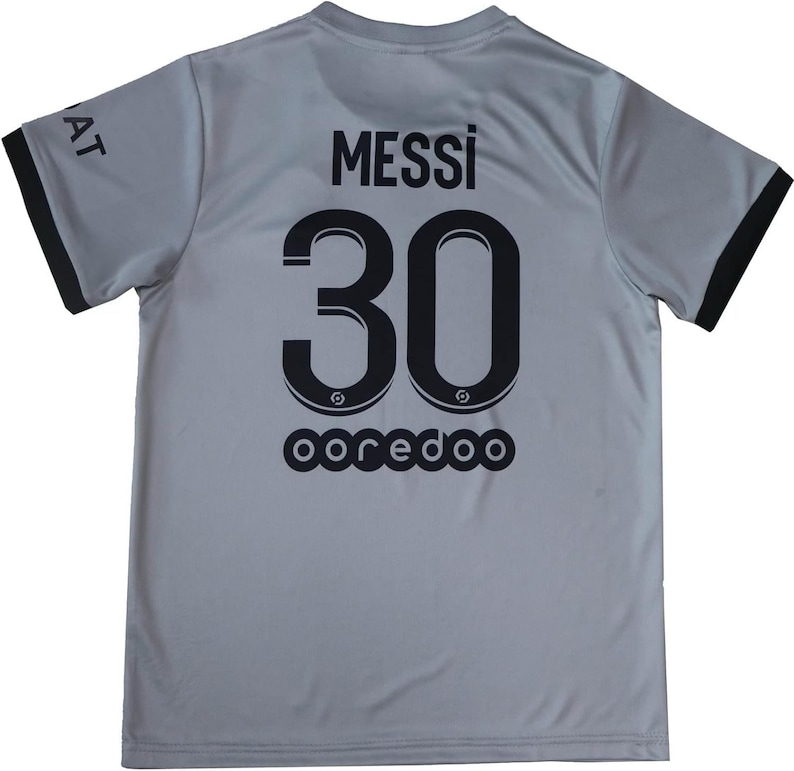 Messi #30 PSG Kids Football Kit – Full Set With Jersey, Shorts & Socks ...